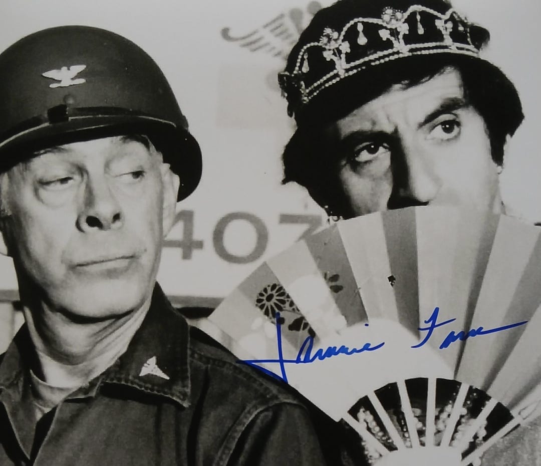 Jamie Farr Signed 8x10 Photo - Authentic Autograph W/ A1COA - Etsy