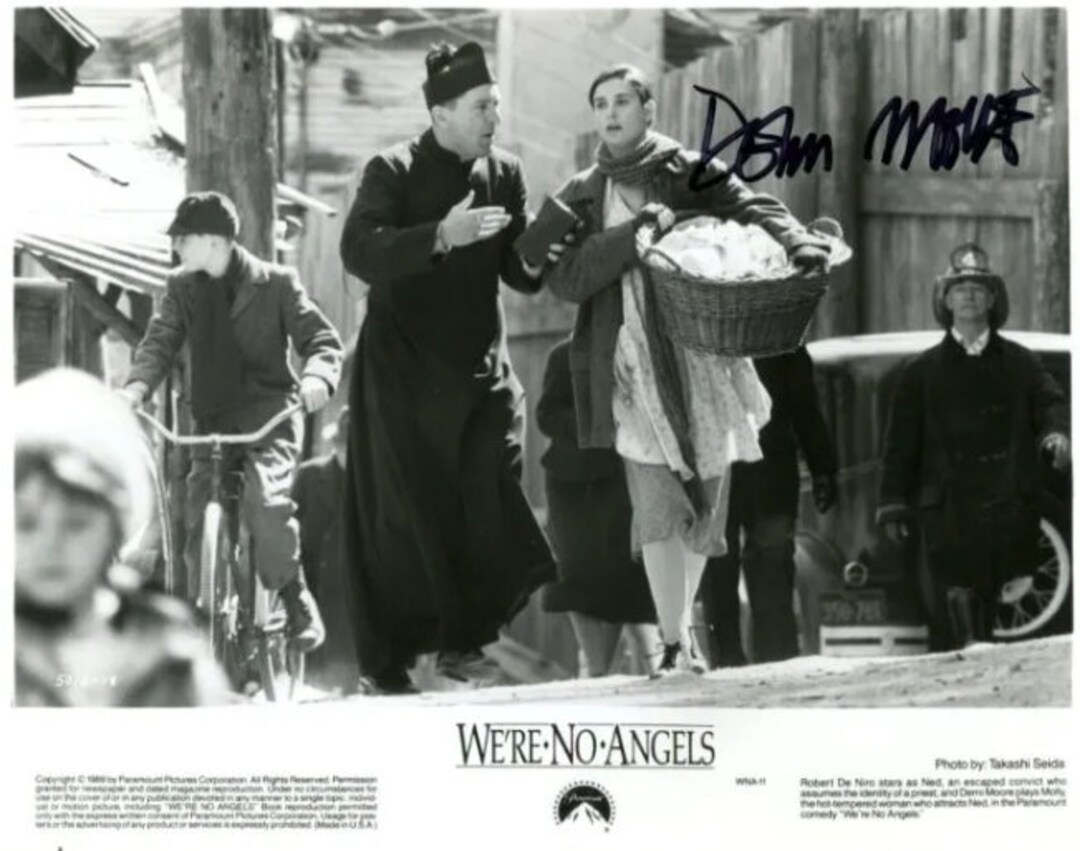 Demi Moore Signed 8x10 Photo Authentic Autograph W/ A1COA We're No ...
