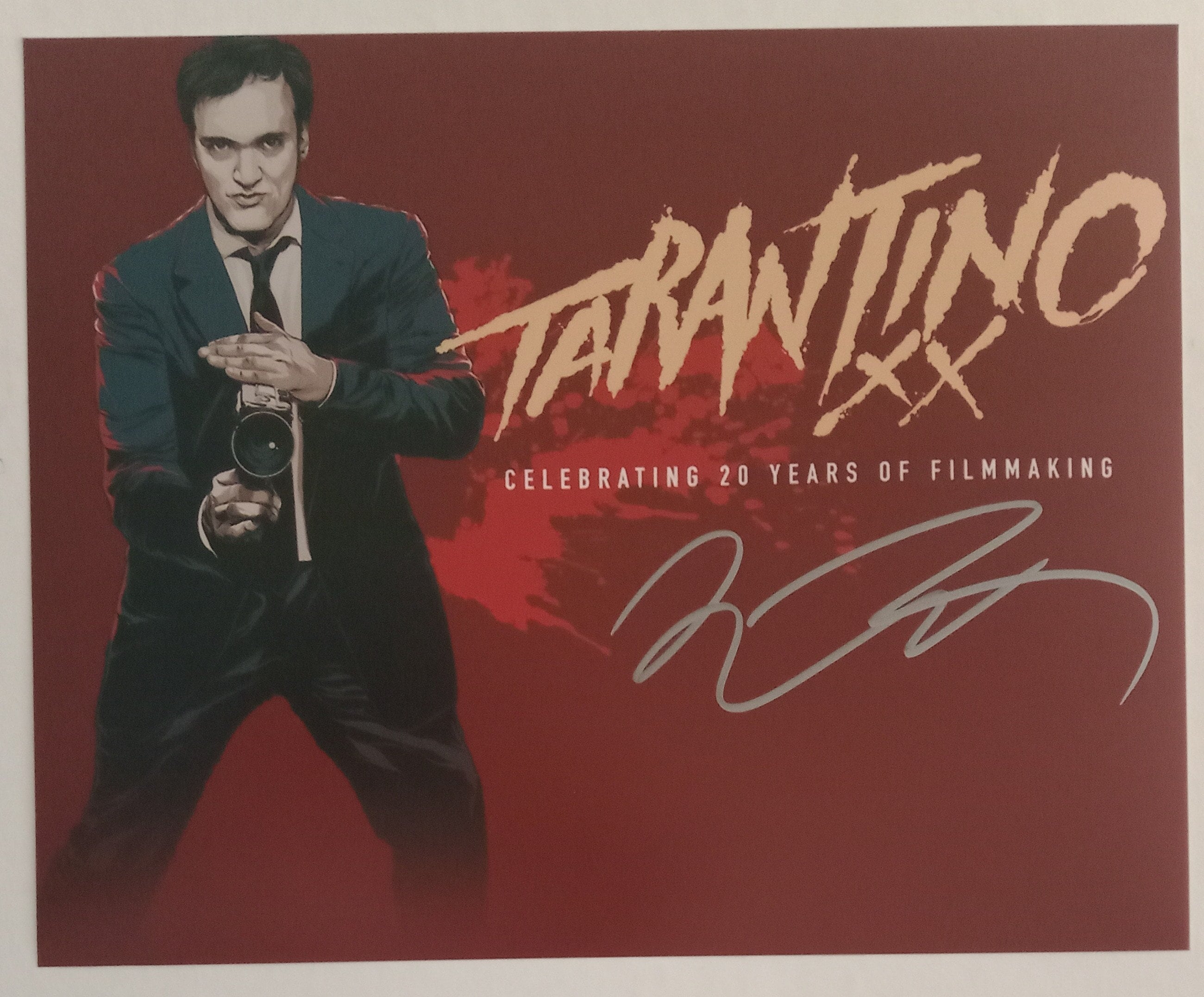 Quentin Tarantino Signed 8x10 Photo (11x14 Display Mat) Authentic ...