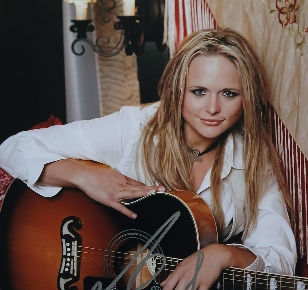 Miranda Lambert Signed 8x10 Photo - Authentic Autograph W/ A1COA - Etsy