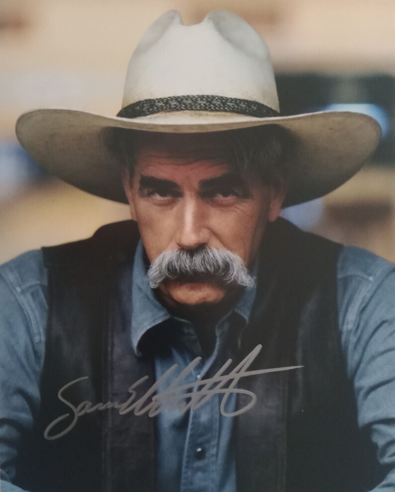 Sam Elliott Signed 8x10 Photo - Authentic Autograph W/ A1COA - Etsy