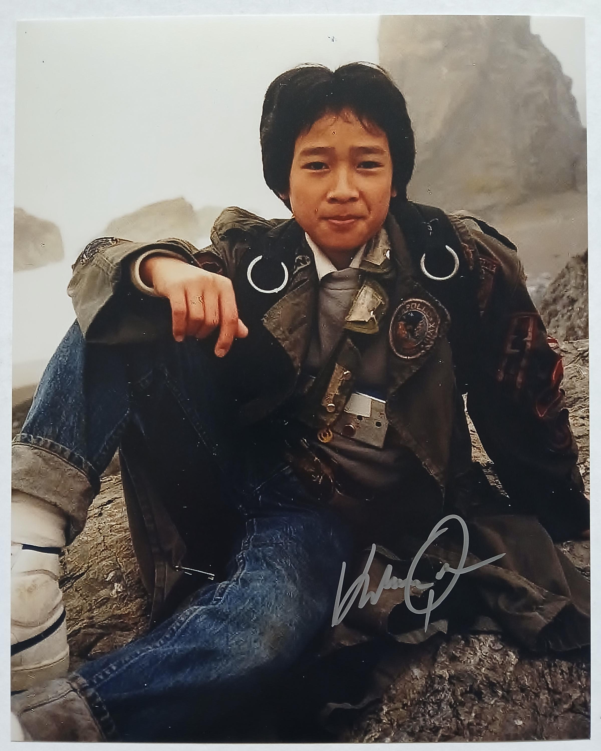 Jonathan Ke Huy Quan Signed 8x10 Photo - Authentic Autograph W/ A1COA ...