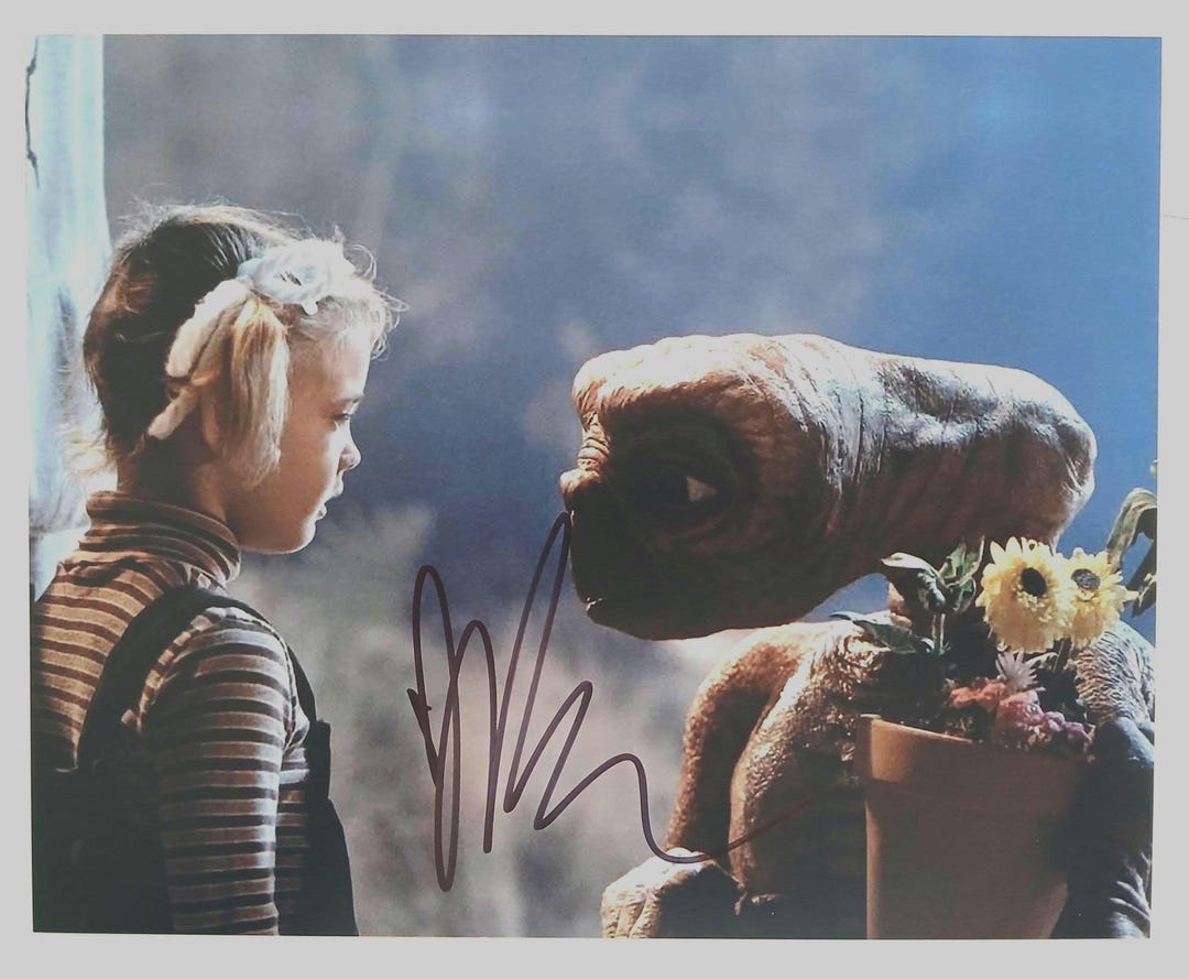 Drew Barrymore Signed 8x10 Photo - Authentic Autograph W/ A1COA - Etsy