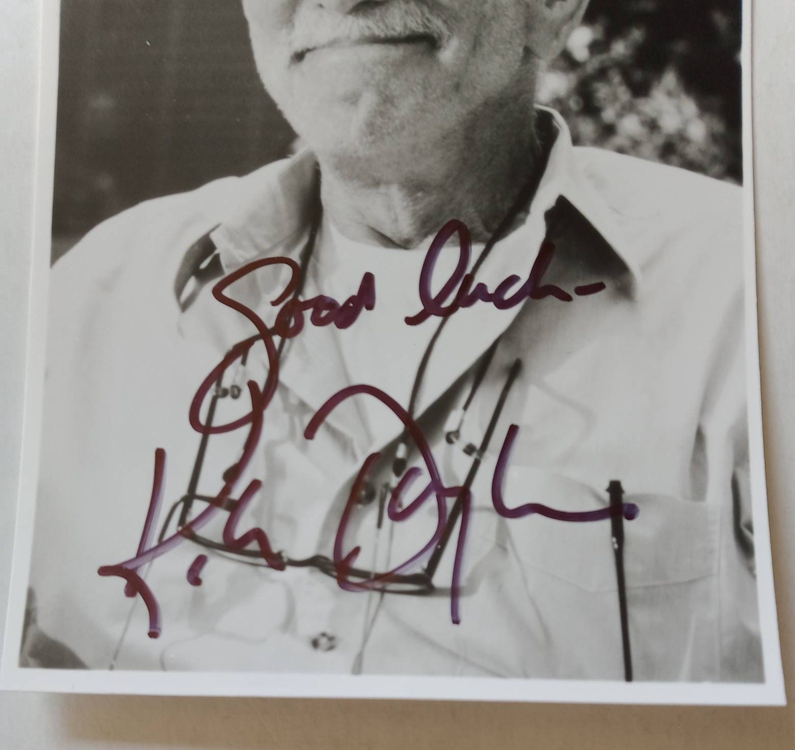 Kirk Douglas Signed 3x5 Photo Authentic Autograph W/ A1COA Spartacus ...