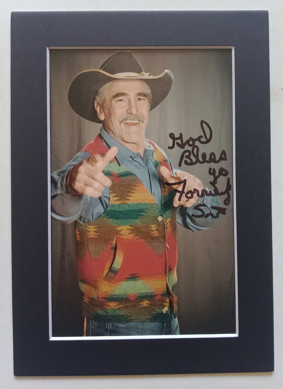 Forrie J. Smith Signed 4x6 Photo Authentic Autograph W/ - Etsy