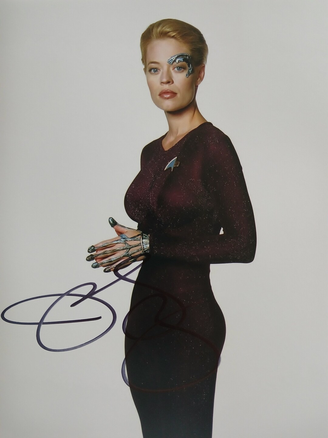 Jeri Ryan Signed 8x10 Photo - Authentic Autograph W/ A1COA - Etsy