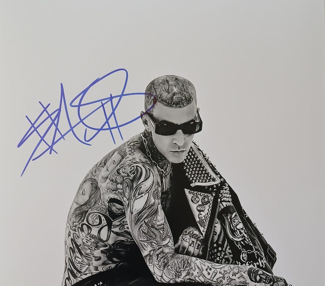Travis Barker Signed 8x10 Photo - Authentic Autograph W/ A1COA - Etsy