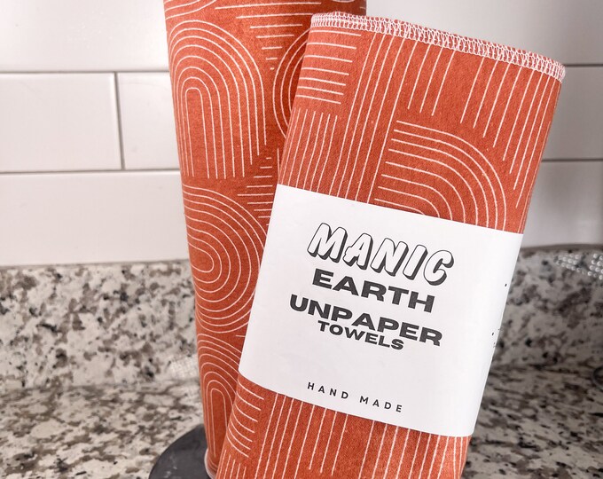 Un Reusable Paper Less Towels Meadow Flowers //reusable Paper Towels ...