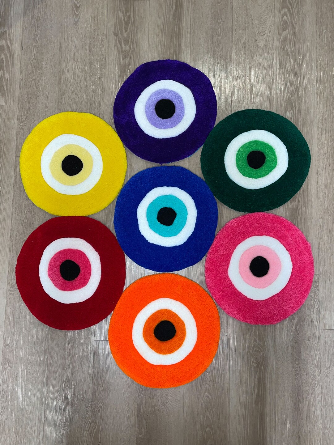 Evil Eye Rug , Aesthetic Rug - Etsy