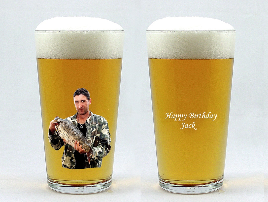 Beer Glass Personalised, Your Text and Photo, Model of Glass - PINT 0 ...