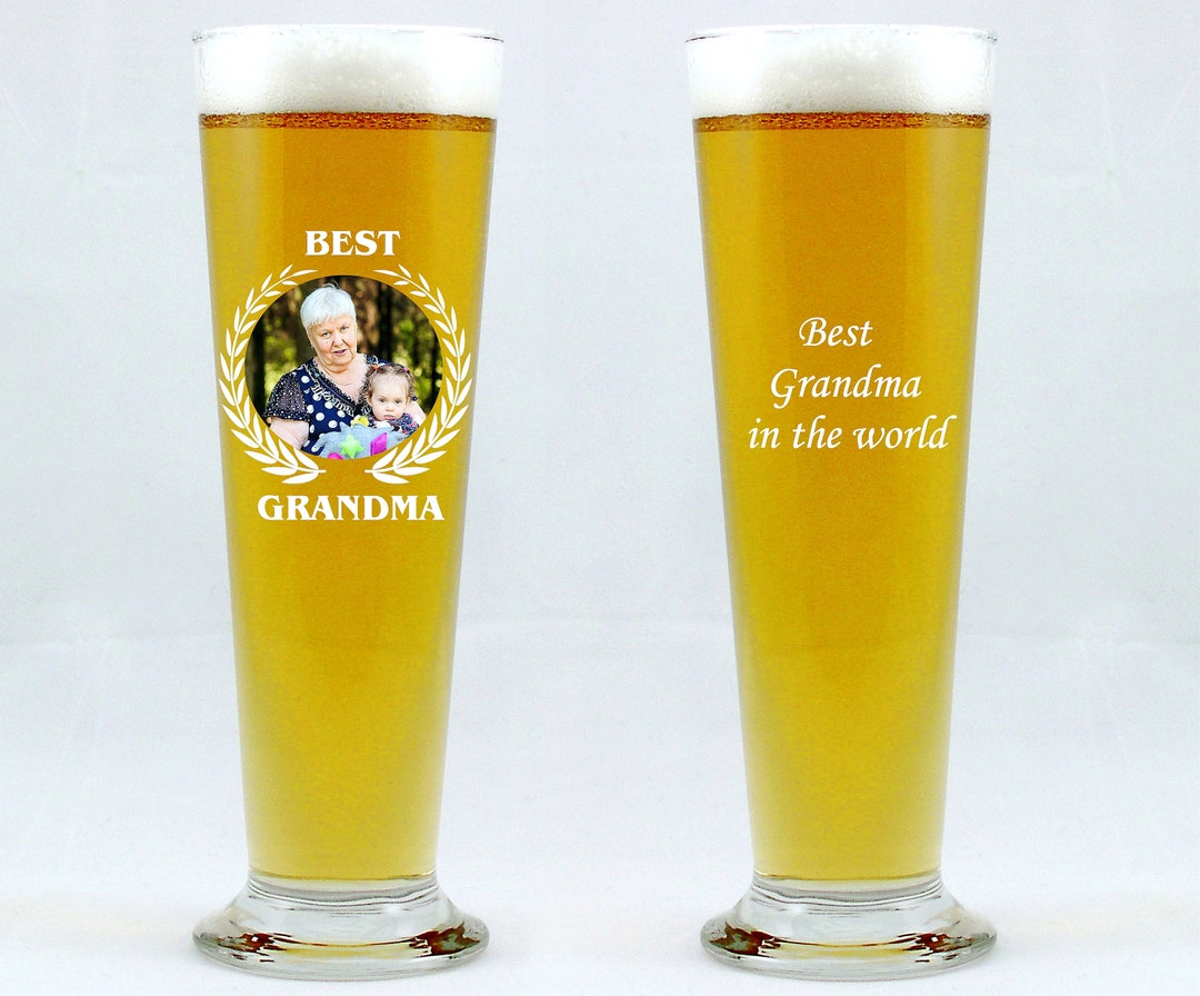 Beer Glass Personalised, Your Text and Photo, Model of Glass - LINZ 0 ...