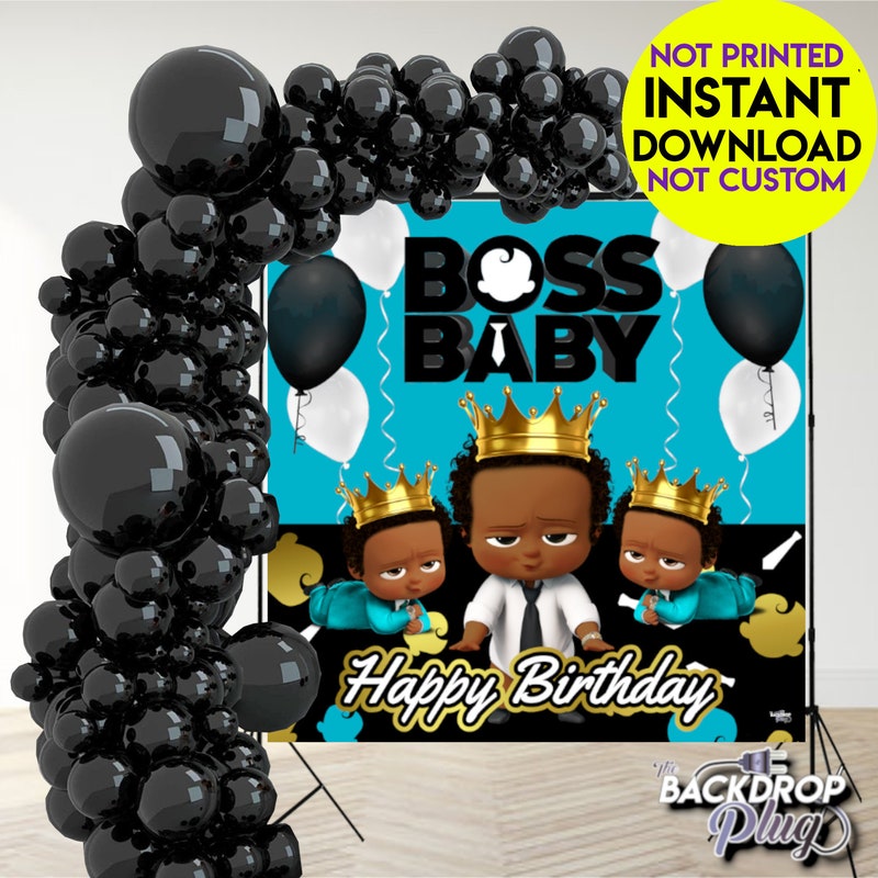 Boss Baby Backdrop - Etsy