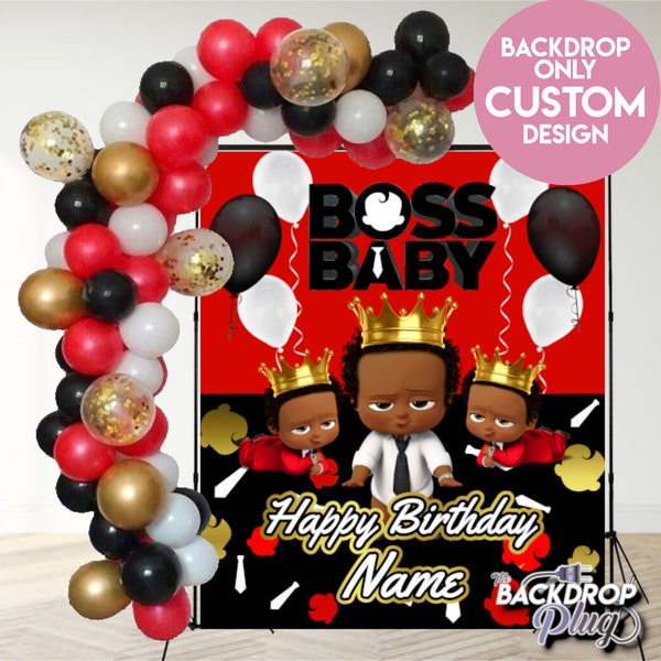 Boss Baby Backdrop - Etsy