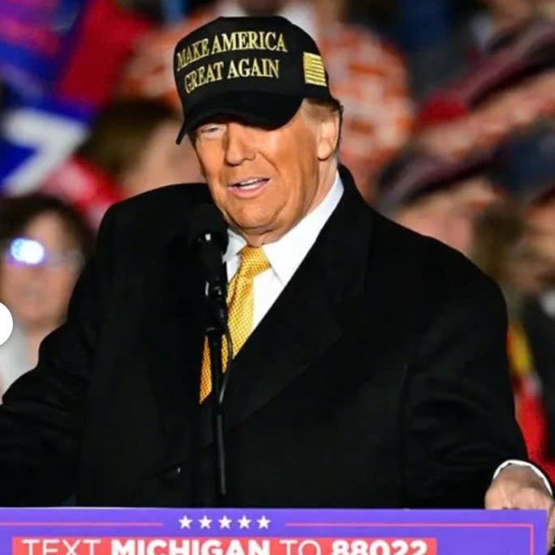 Black and Gold Trump Hat - Etsy
