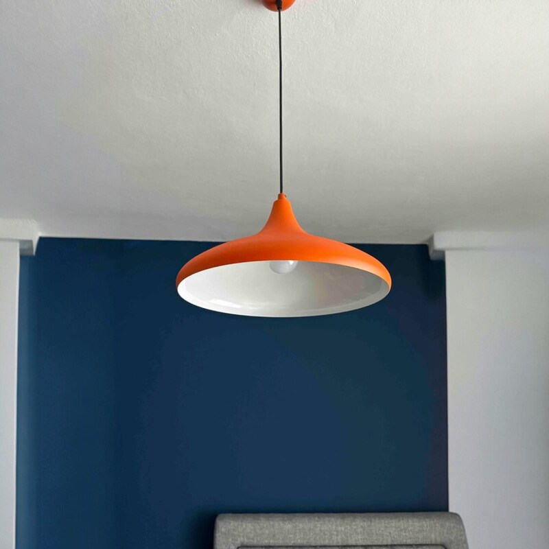 Orange Ceiling Light - Etsy
