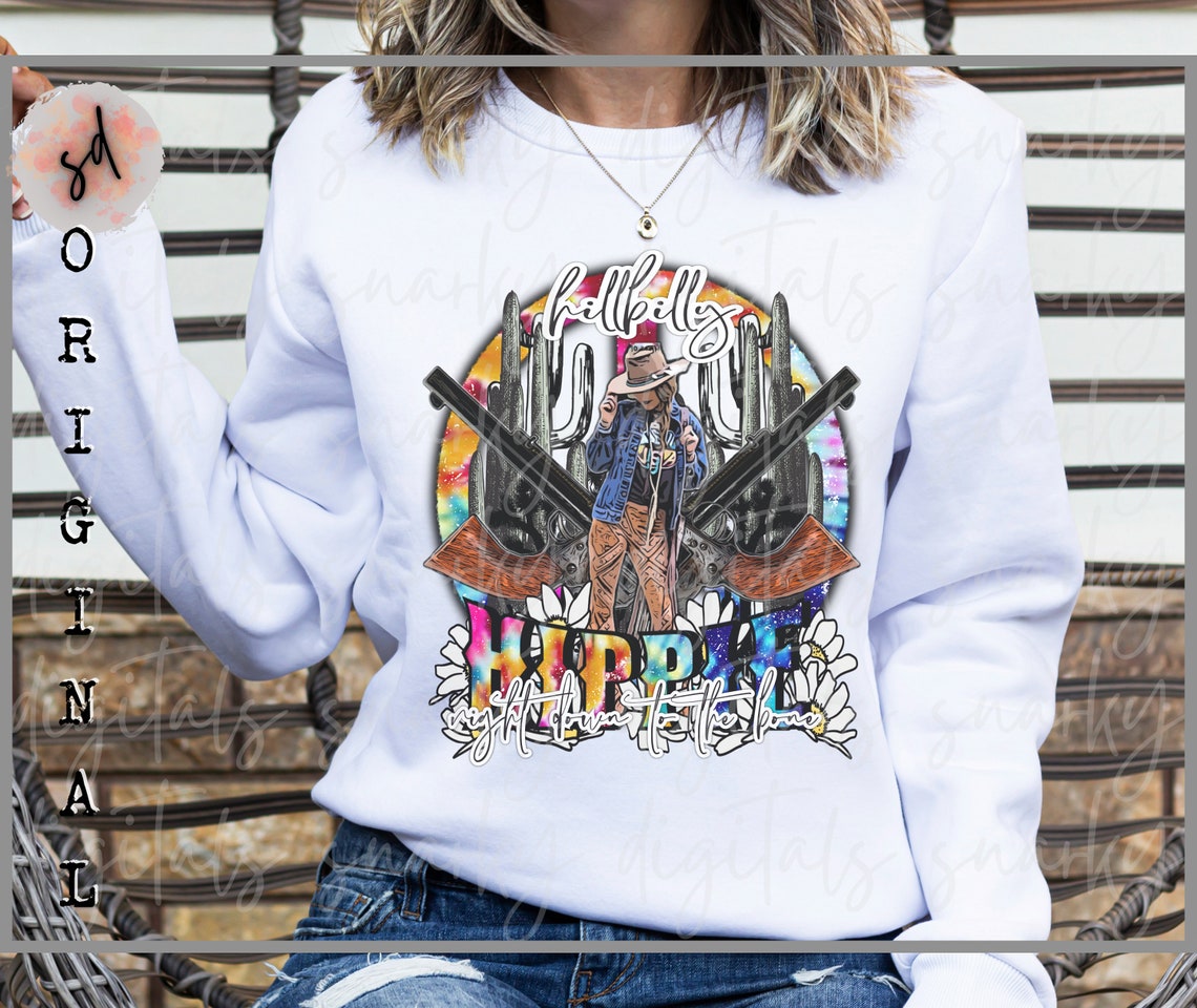 Hillbilly Hippie Png | Western Cowgirl PNG | Country Western Png ...