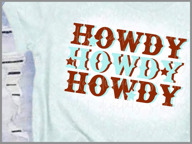 Retro Howdy PNG| Vintage Western PNG| Howdy Sublimation Design| Howdy ...