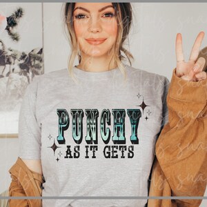 Punchy as It Gets Png | Western Cowgirl PNG | Country Western Png ...