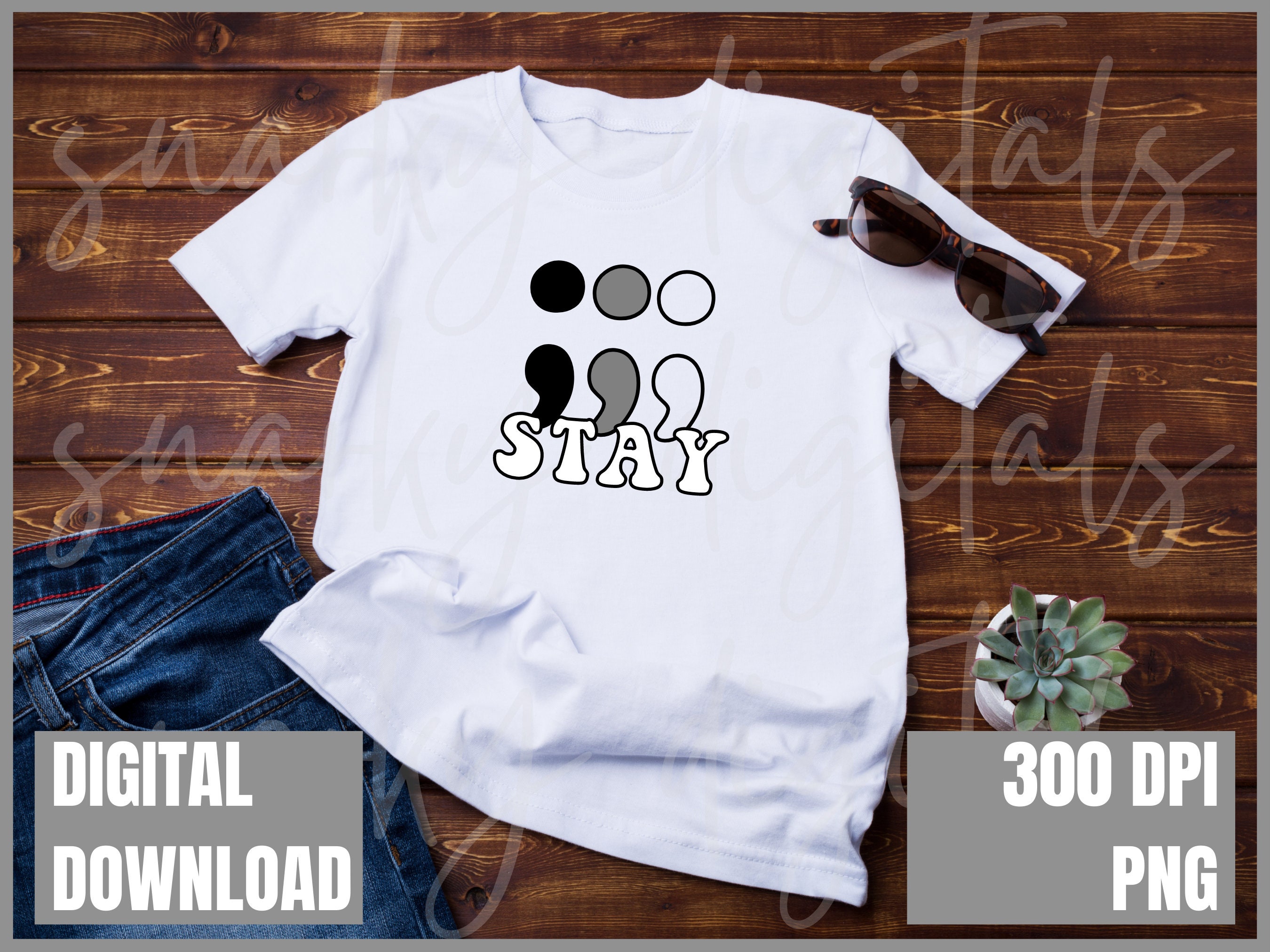 Stay;;; PNG, Self Love Design, Awareness Art, Mental Health PNG ...
