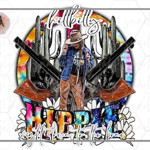 Hillbilly Hippie Png | Western Cowgirl PNG | Country Western Png ...