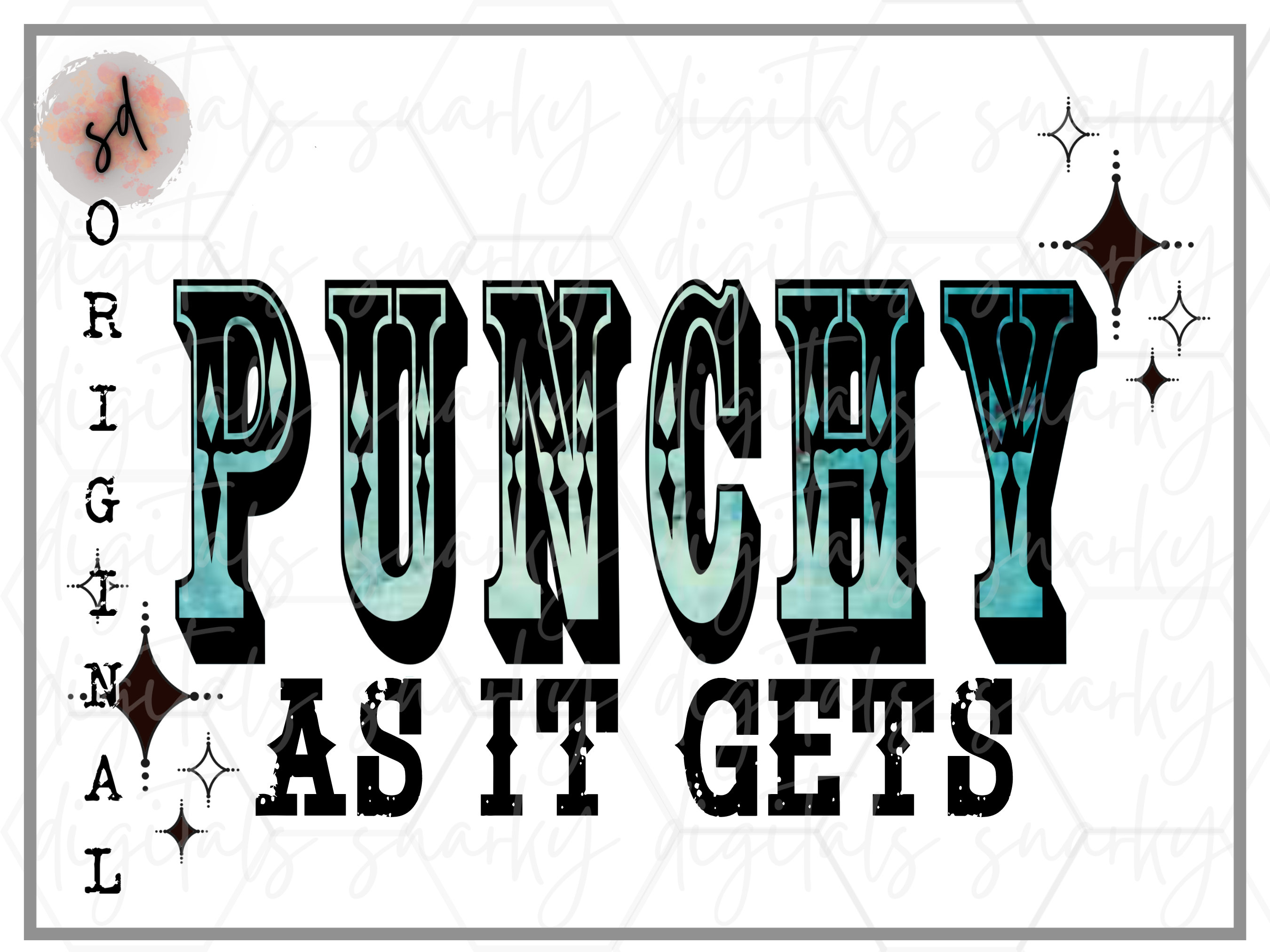Punchy as It Gets Png | Western Cowgirl PNG | Country Western Png ...