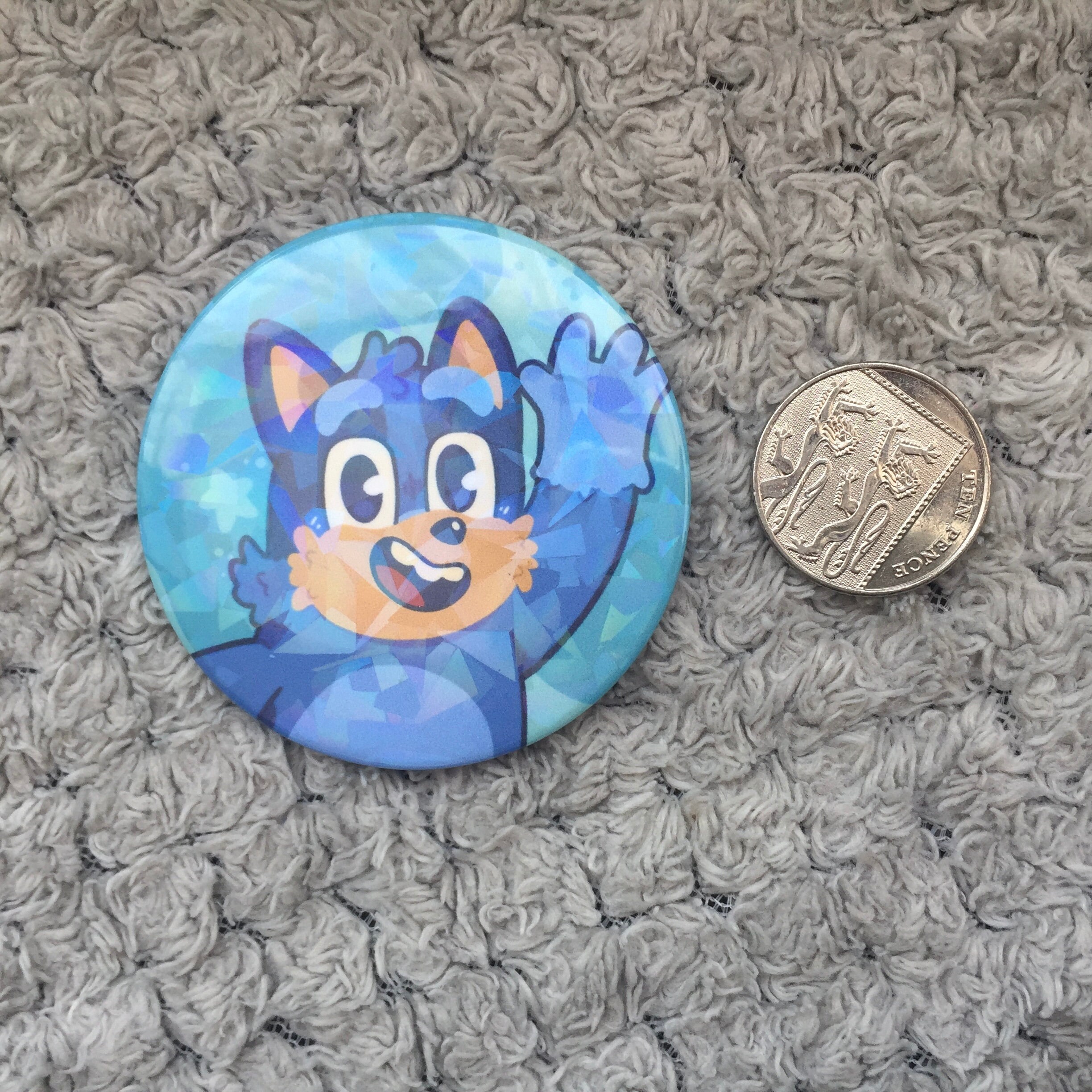 Bluey Badges and Stickers - Etsy
