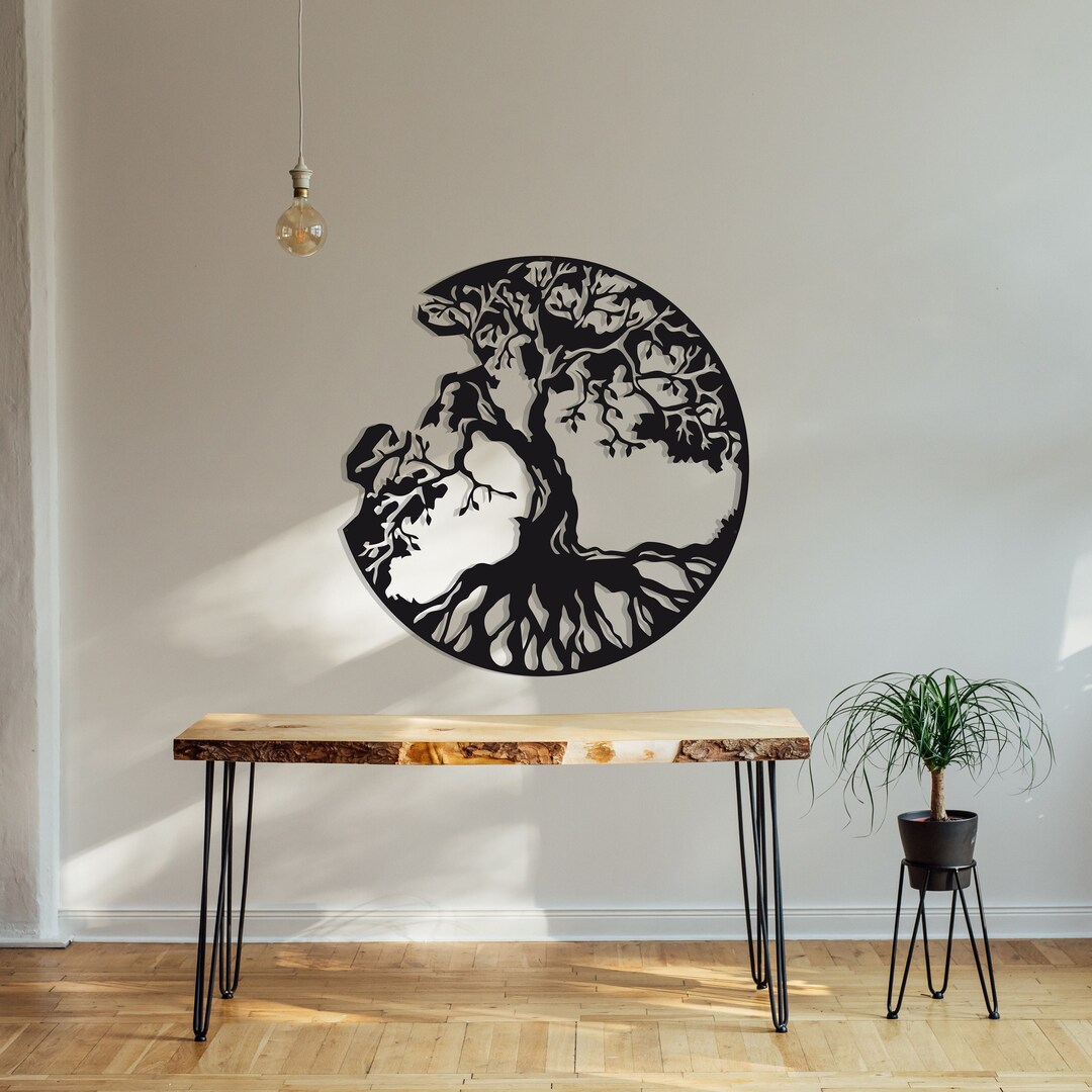Tree of Life Metal Wall Art, Tree of Life Wall Decor, Tree of Life ...