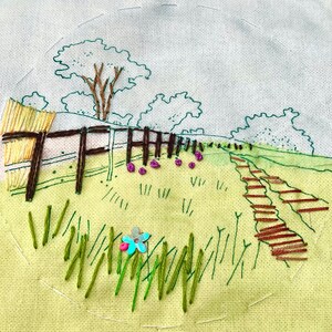 Celebrate Summer Embroidery Kit - Etsy