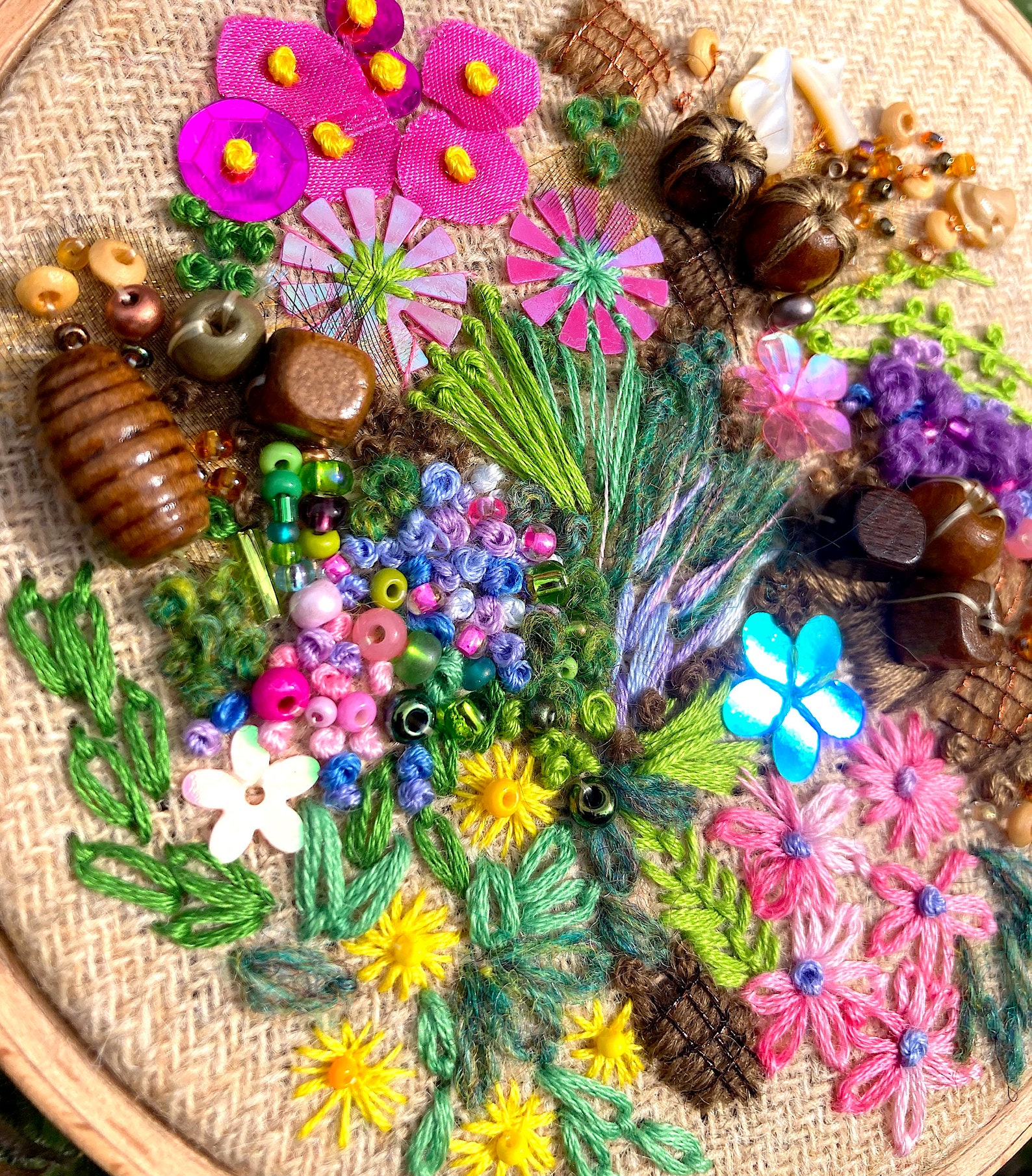 The Rock Garden Embroidery Kit - Etsy