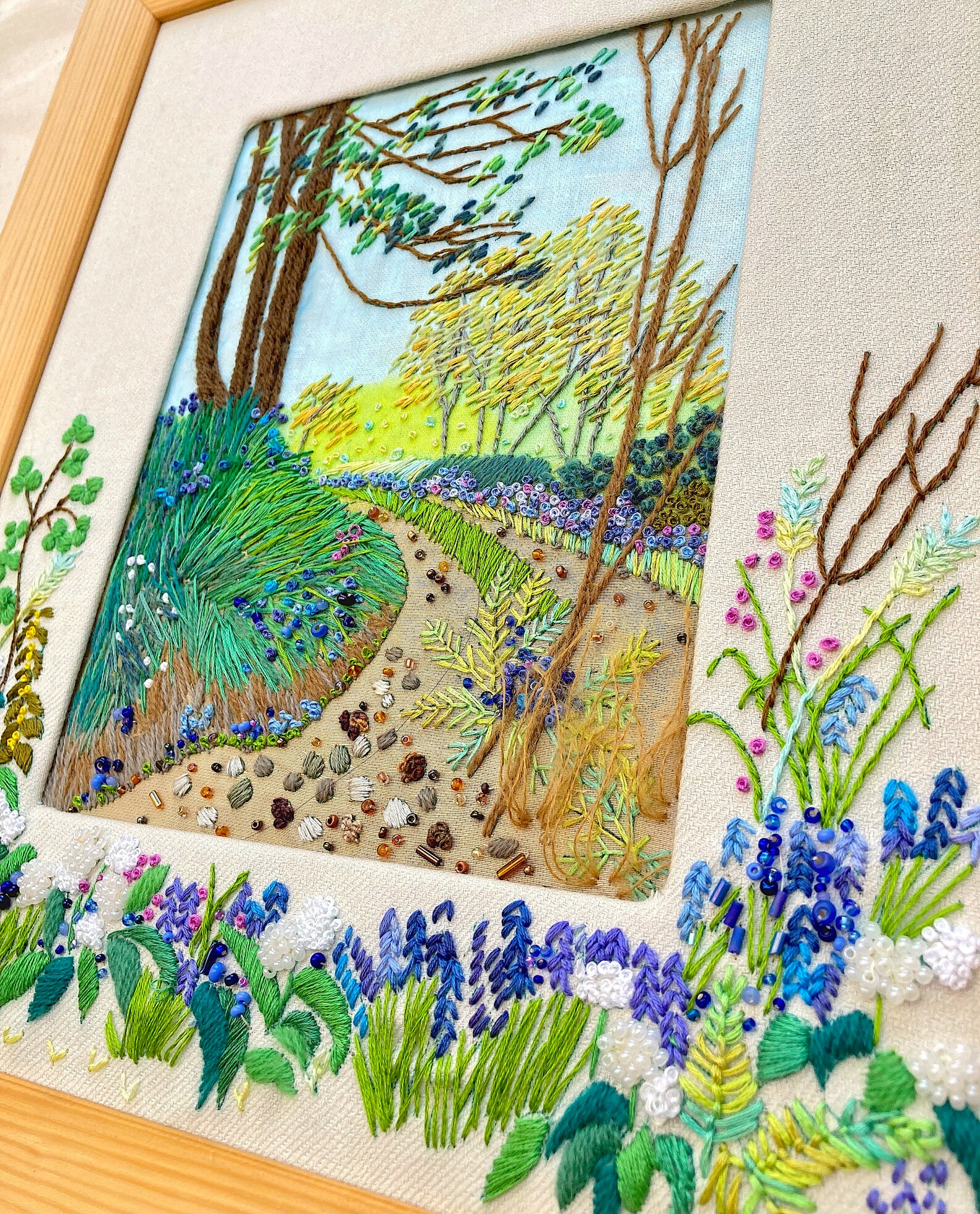 The Enchanted Forest Embroidery Kit - Etsy