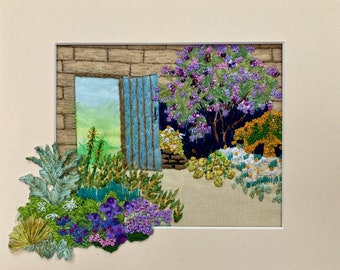 The Rock Garden Embroidery Kit | Etsy UK