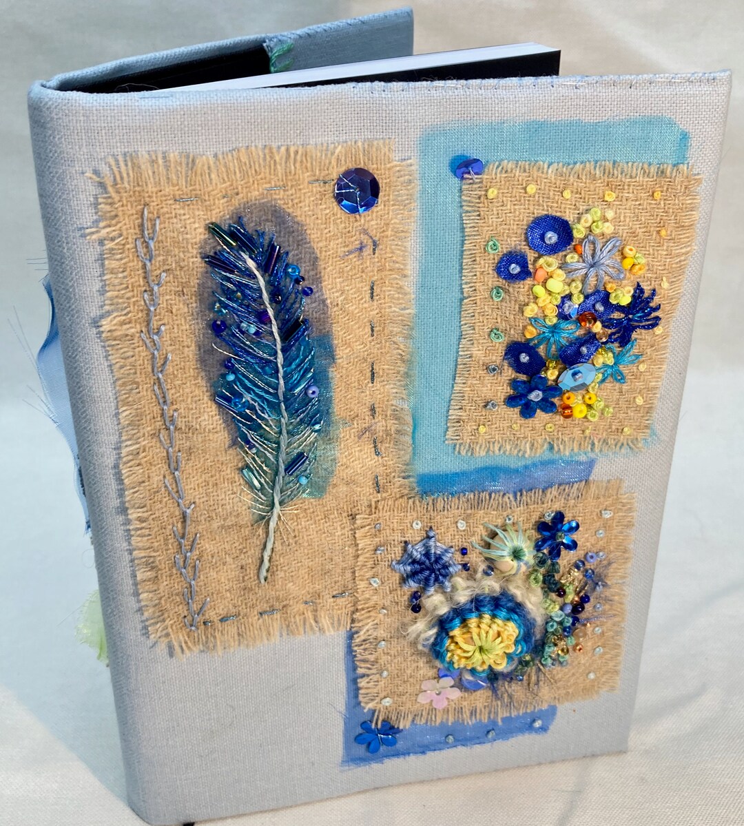 Spring Flora Book Cover Embroidery Kit - Etsy