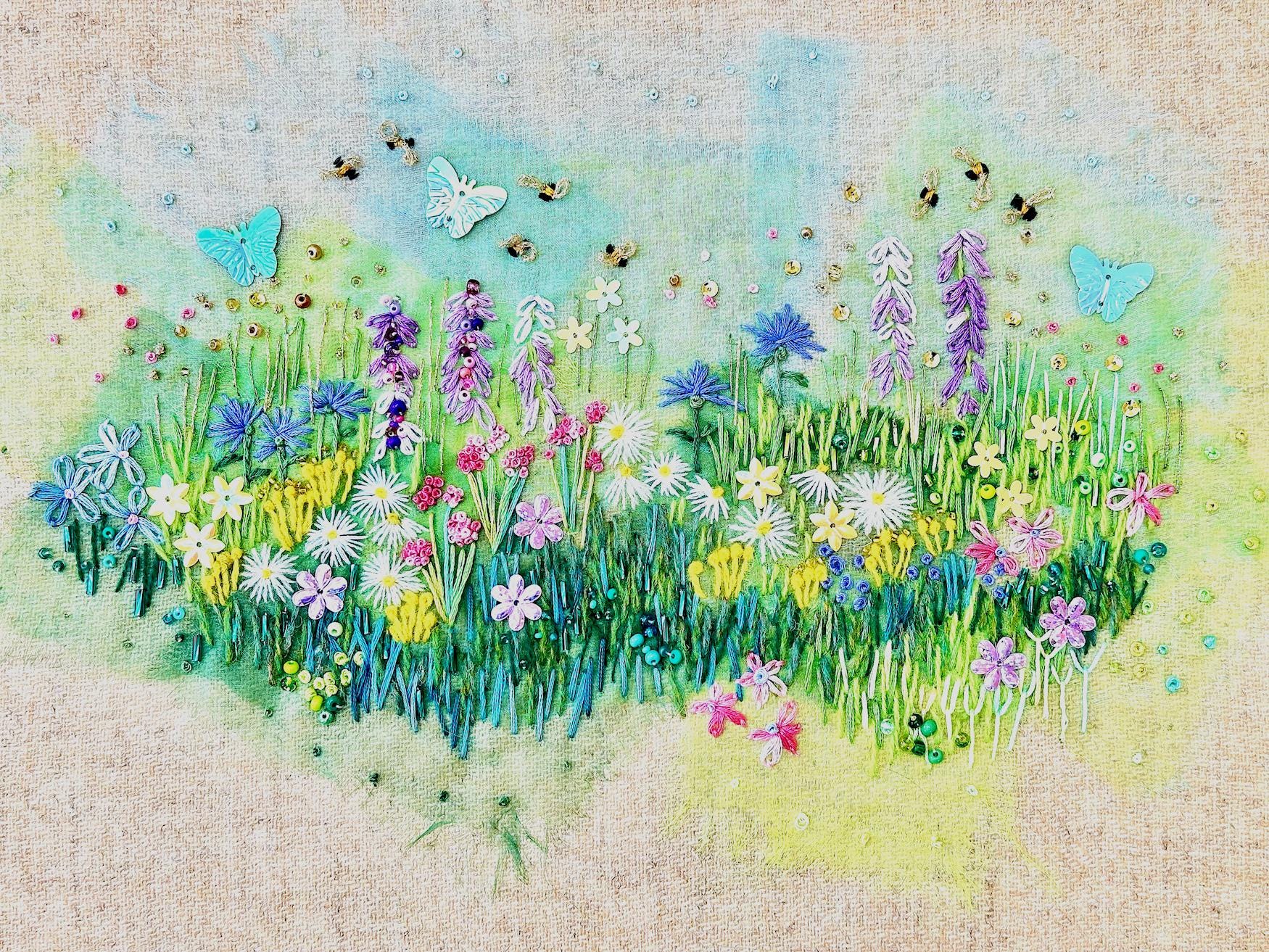 Hazy Summer Days Embroidery Kit - Etsy