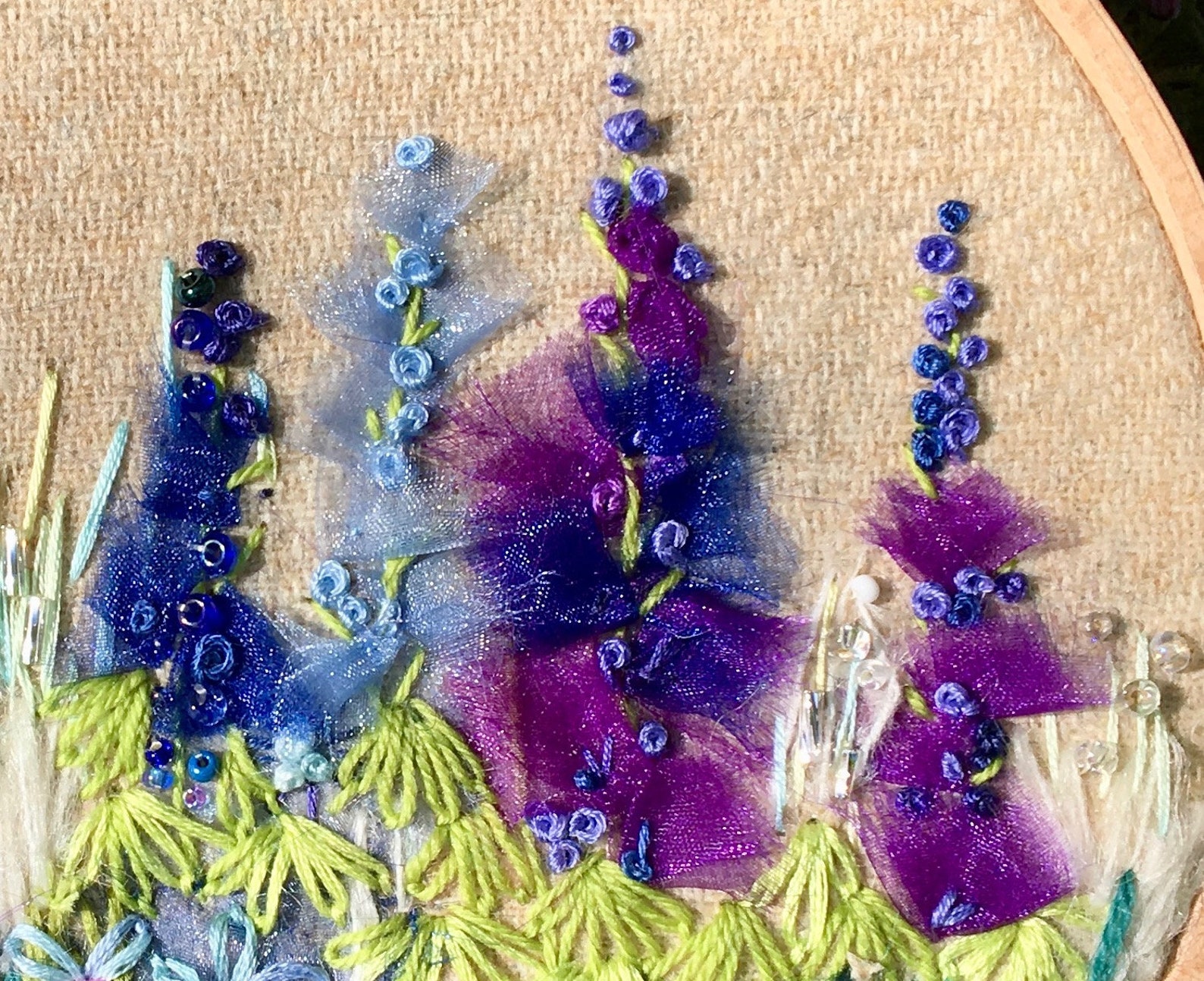 The Midnight Garden Embroidery Kit - Etsy