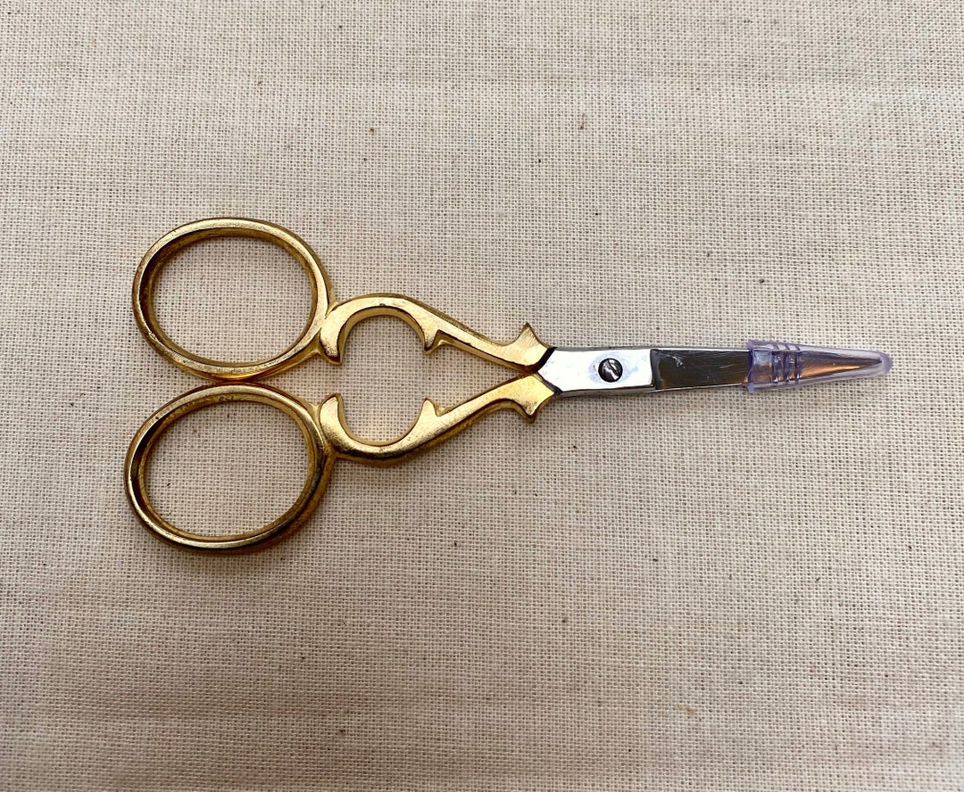 Gold Plated Embroidery Scissors - Etsy