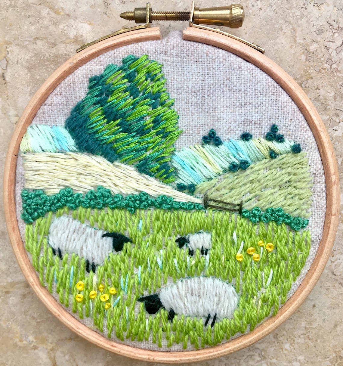 Countryside Collection Embroidery Kits | Etsy