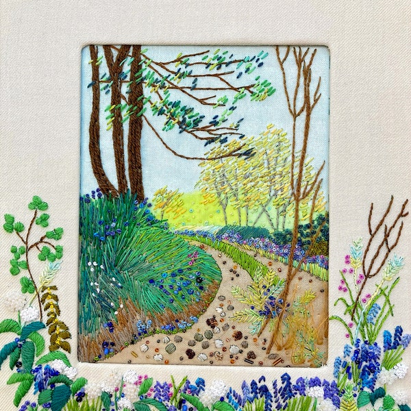 Forest Embroidery - Etsy UK