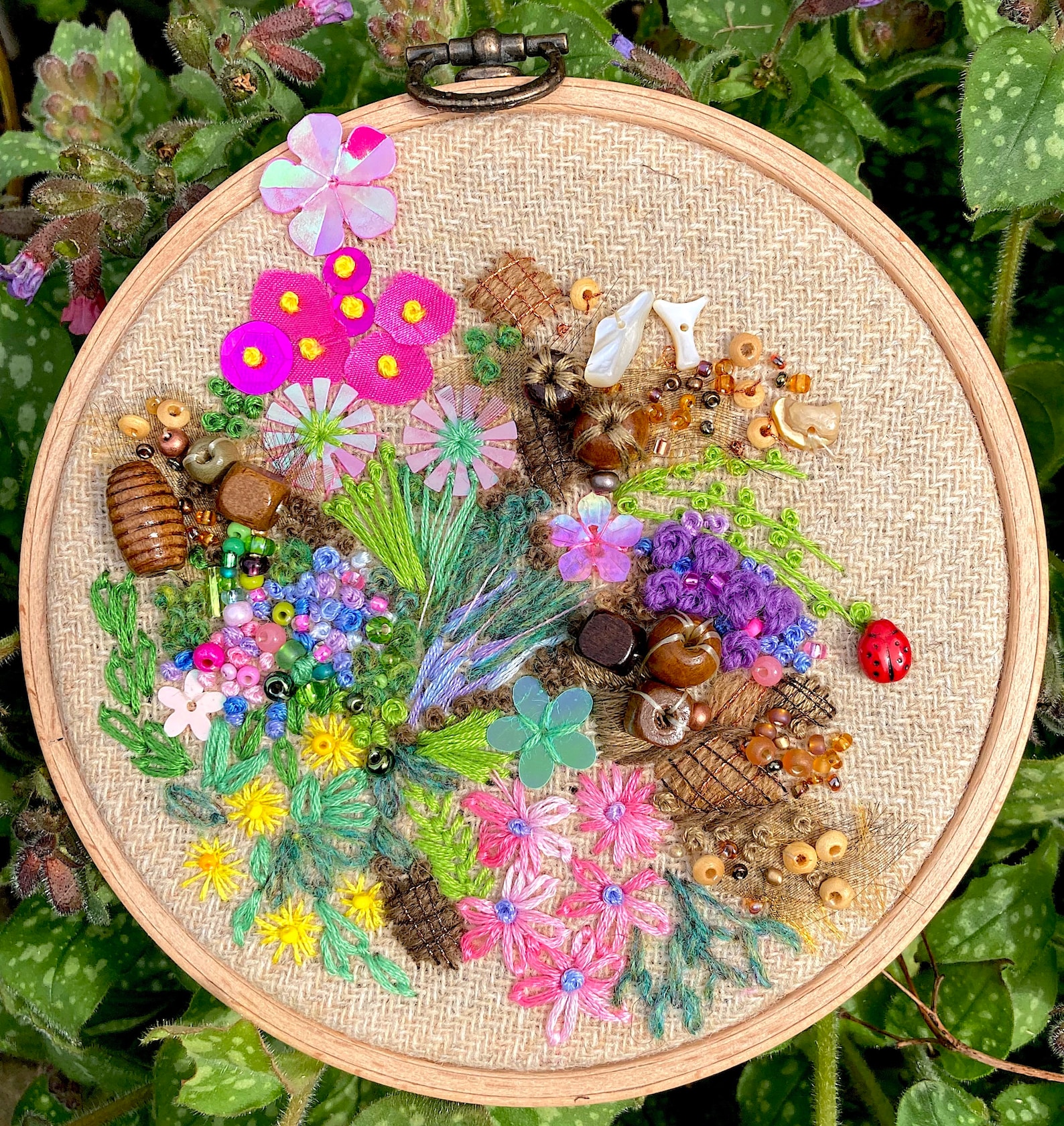 The Rock Garden Embroidery Kit - Etsy