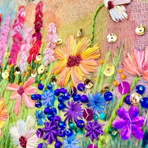 Cosmos and Snapdragons Embroidery Kit - Etsy