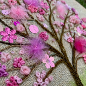 The Cherry Tree Embroidery Kit - Etsy