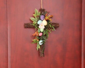Easter Cross Outdoor | Etsy