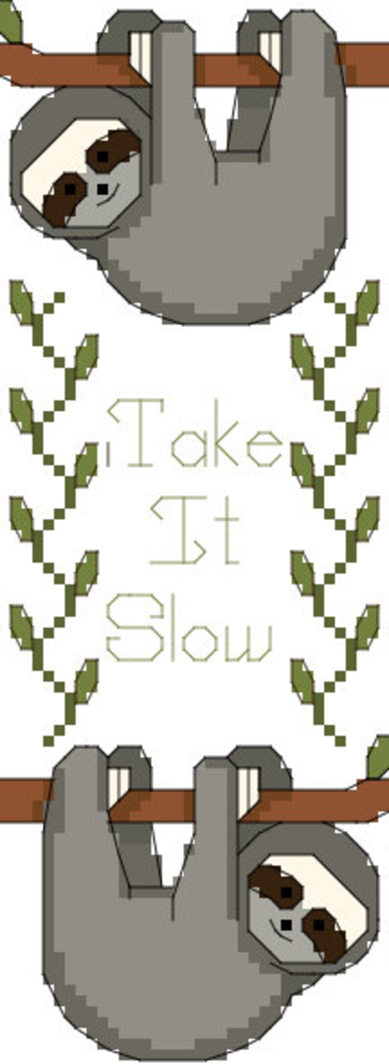 Sloth Bookmark Pattern - Etsy