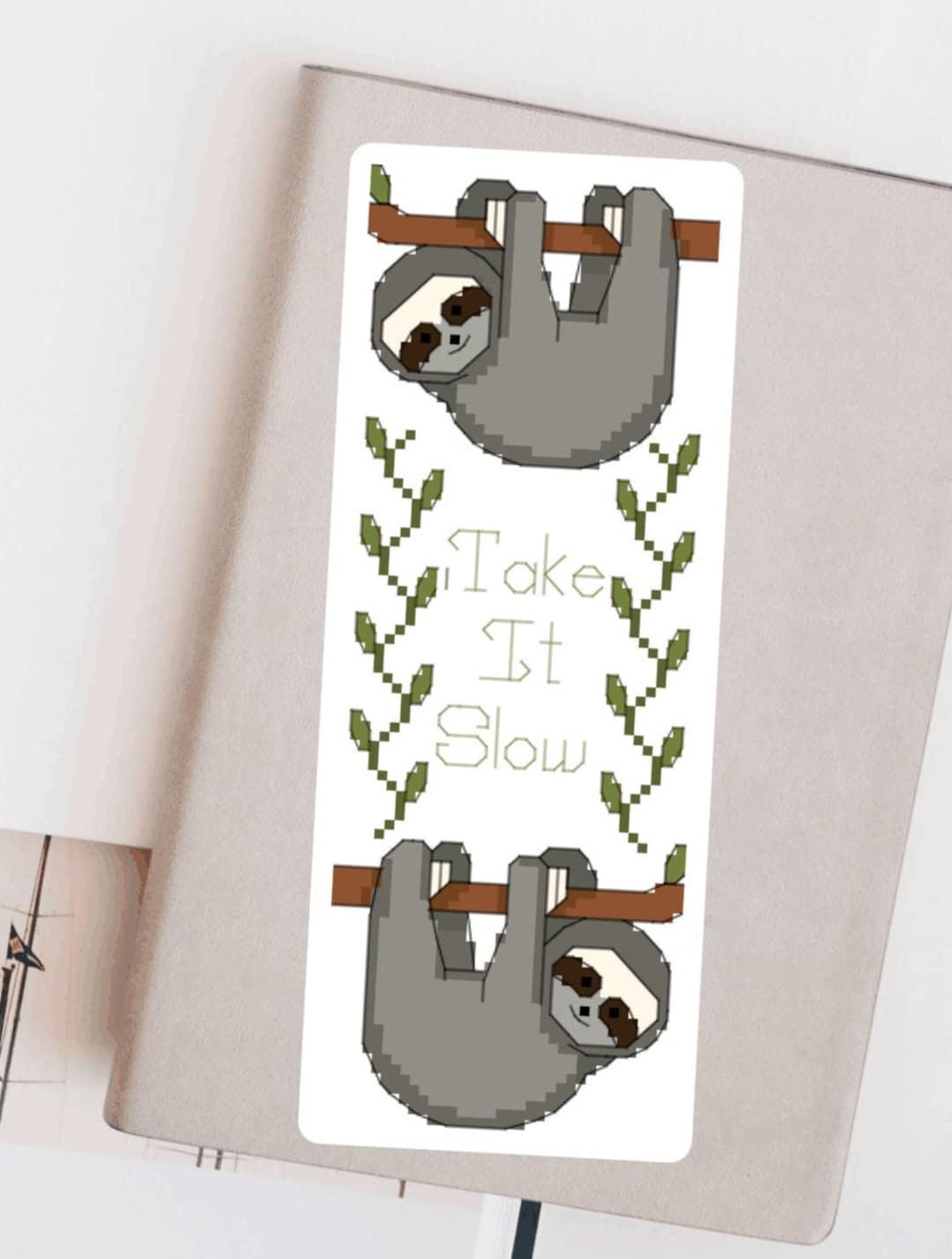 Sloth Bookmark Pattern - Etsy