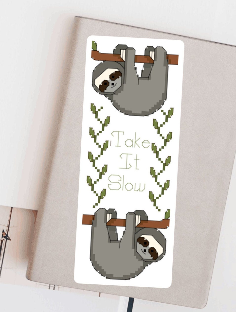 Sloth Bookmark Pattern - Etsy