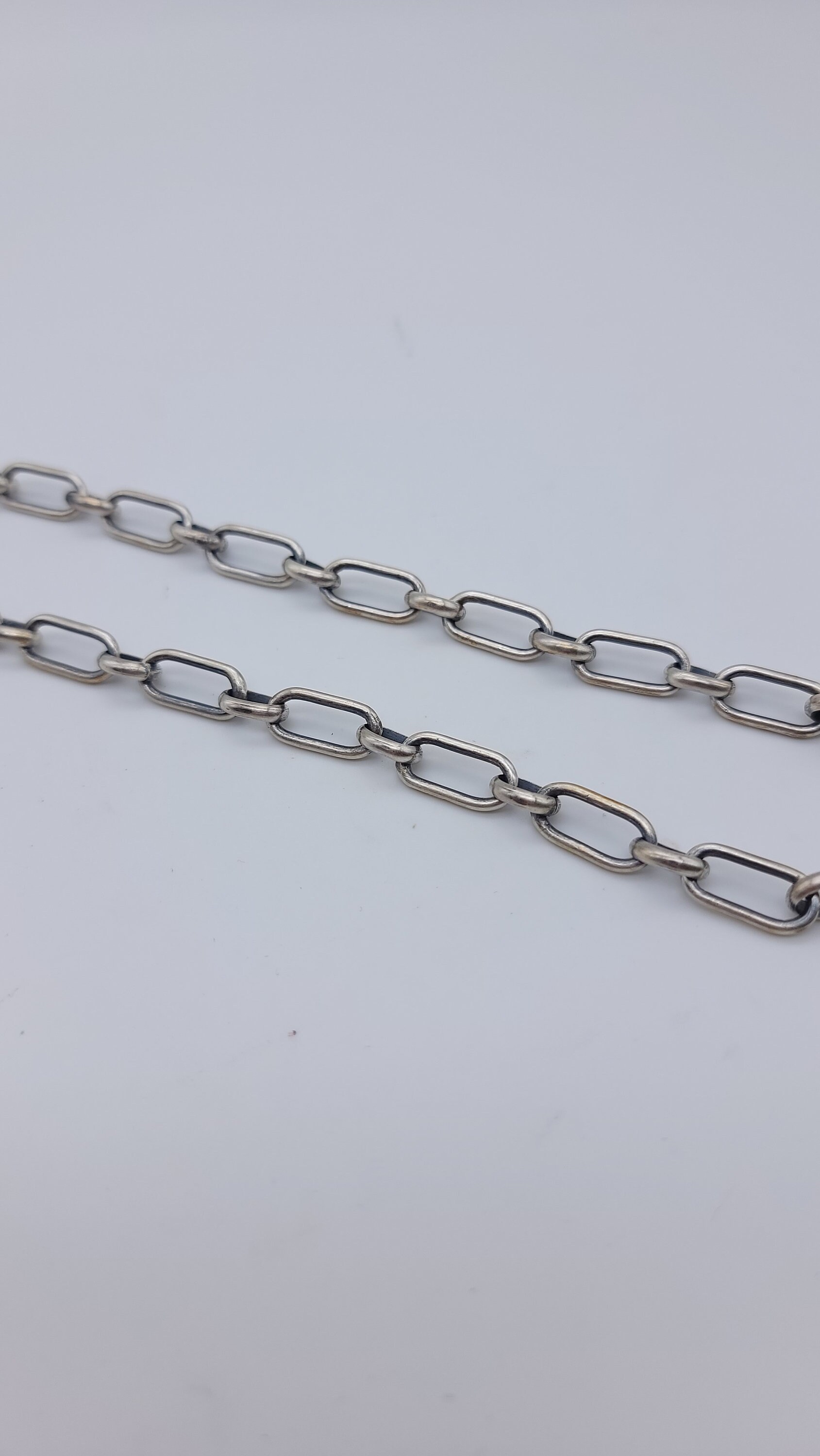 Plain Link Chain//paperclip Chain//navajo Chain//navajo Jewelry ...