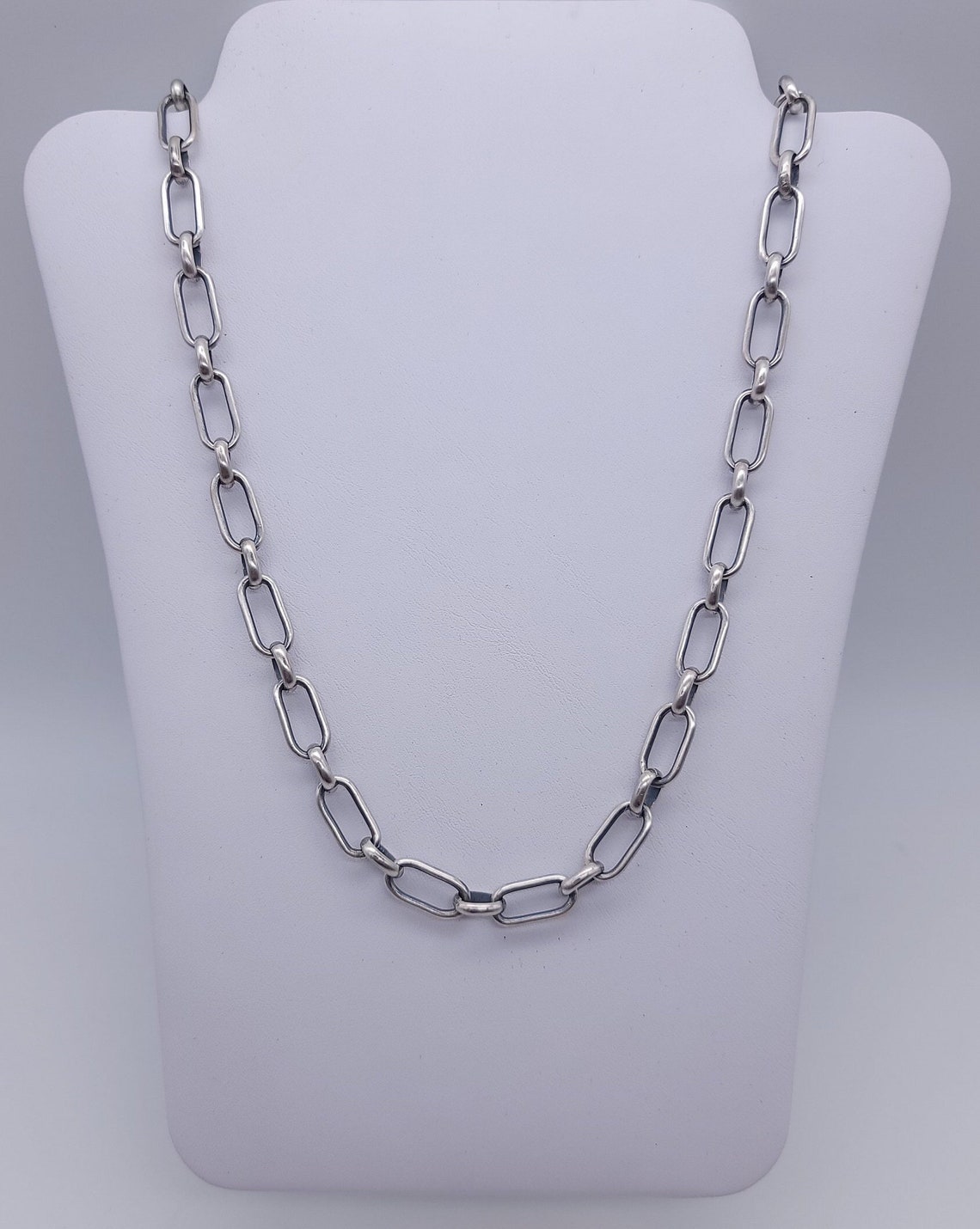 Plain Link Chain//paperclip Chain//navajo Chain//navajo Jewelry ...