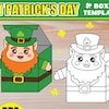 St Patricks Day Paper Crowns for Kids Leprechaun Hat Paper Crown ...