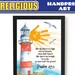 Religious Christian Handprint Art Cross Jesus Loves Me Bible Handprint ...