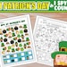 St Patrick's Day I Spy Game | PRINTABLE St Patricks Day Activities for ...