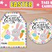 PRINTABLE Easter Gift Tags and Cards | Happy Easter Bunny Cards for ...